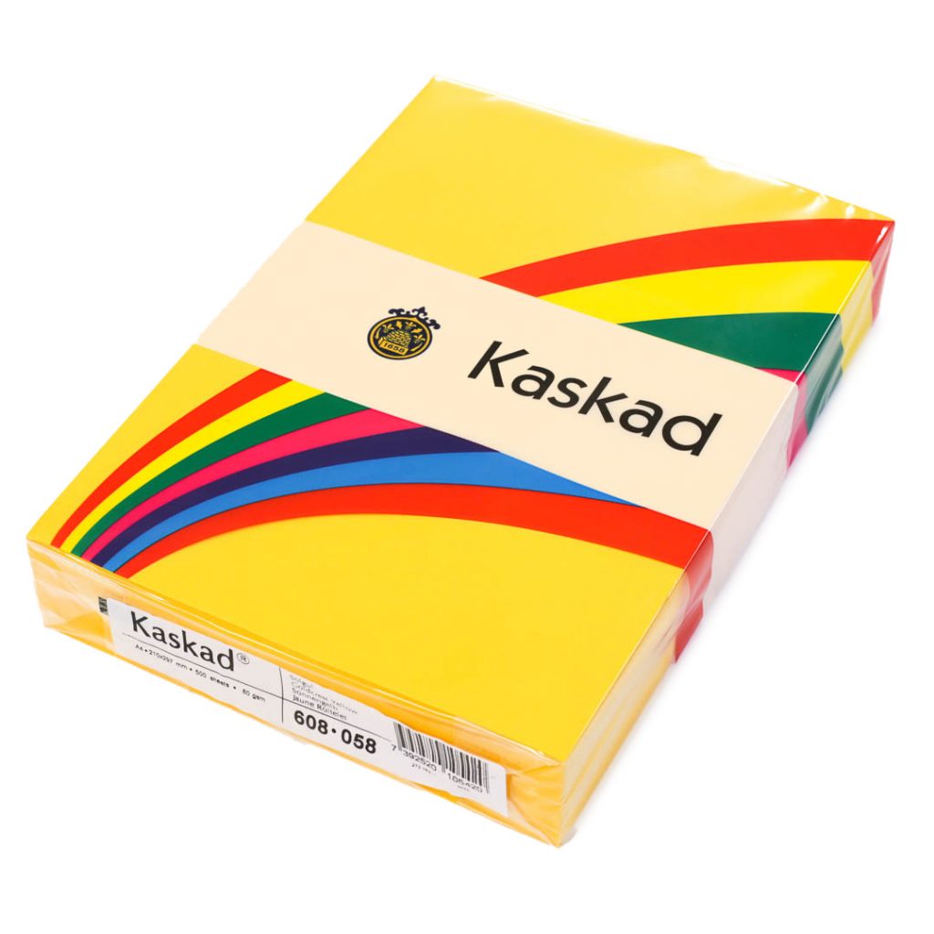 Kaskad - Goldcrest Yellow | A4 80gsm (500 sheets) - Edinburgh ...